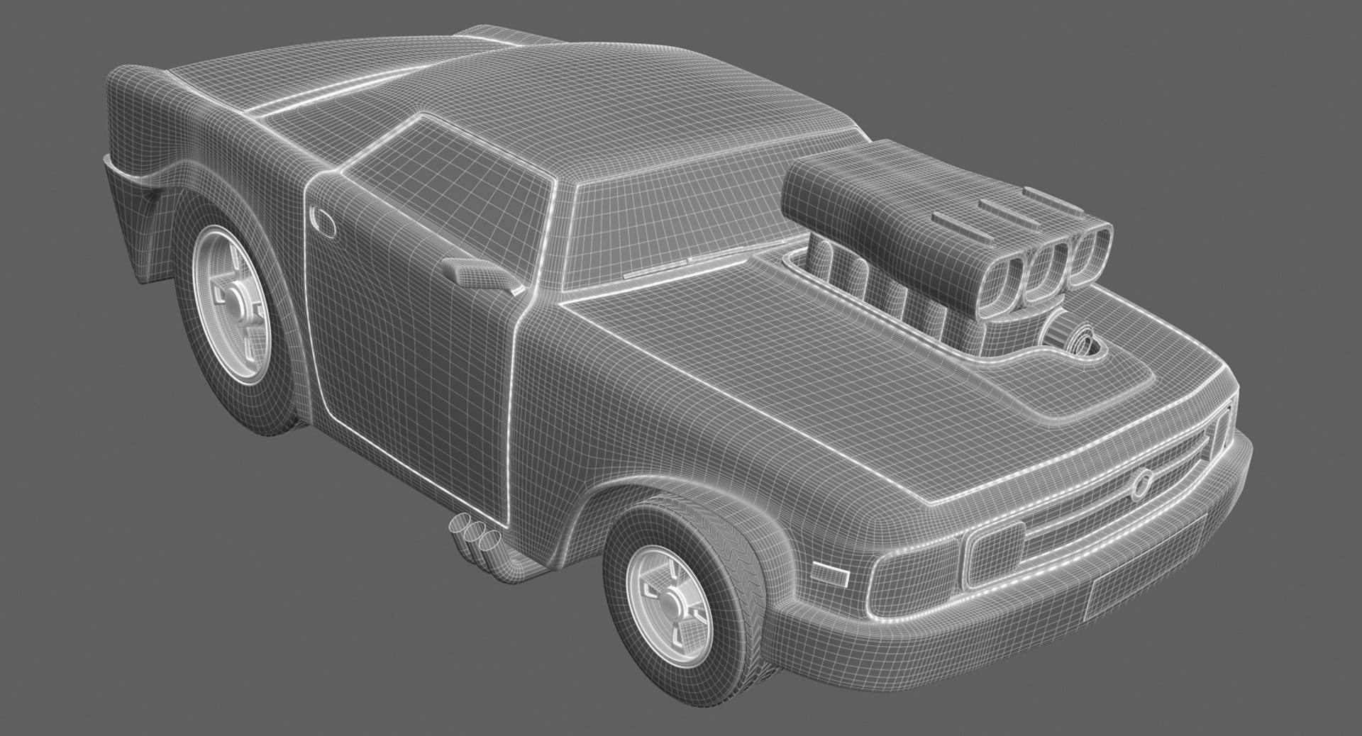 Hot Rod 3D Model - TurboSquid 1277967