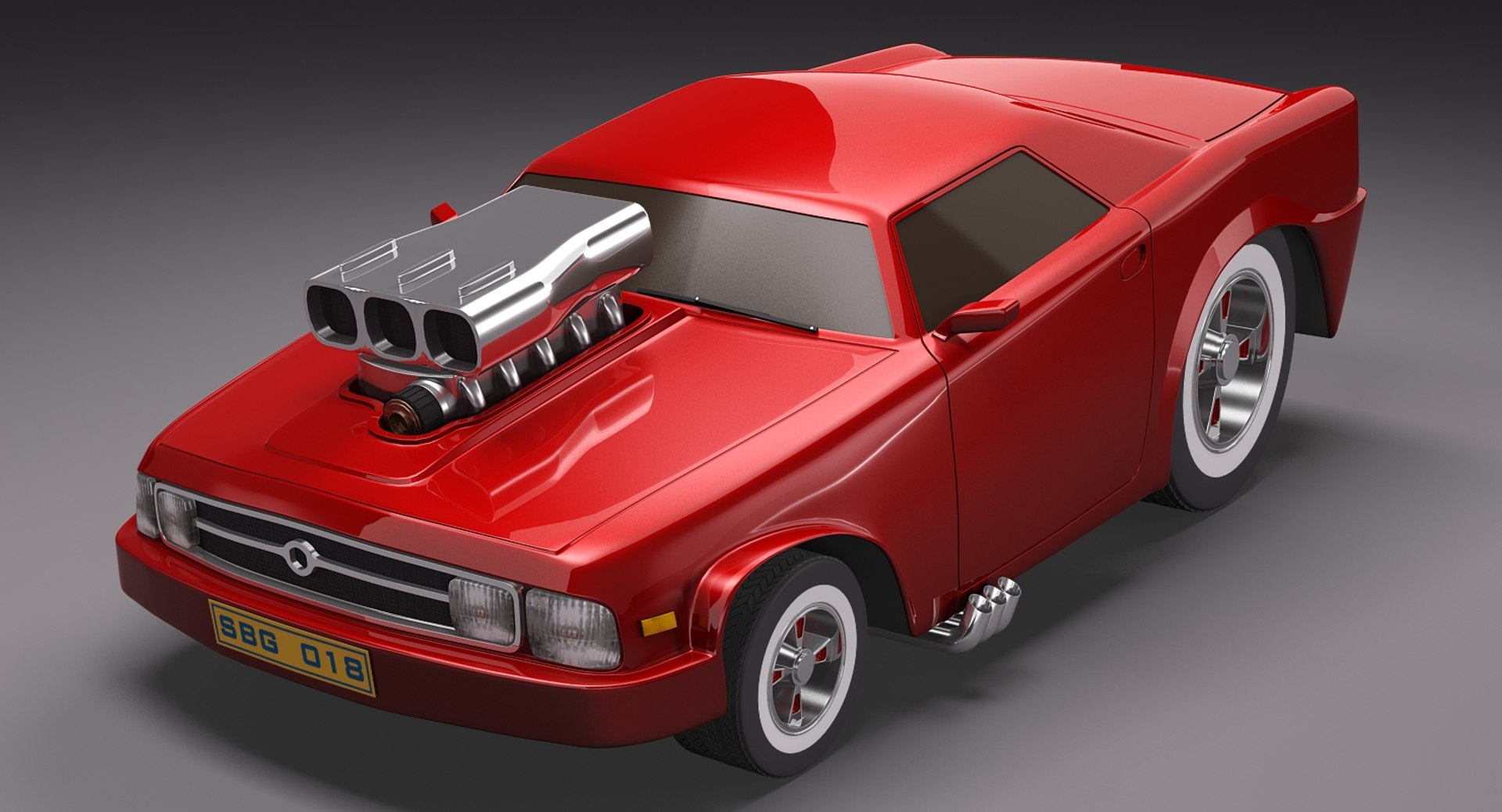 Hot Rod 3D Model - TurboSquid 1277967