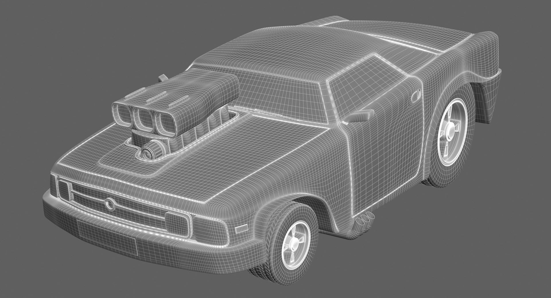 Hot Rod 3D Model - TurboSquid 1277967