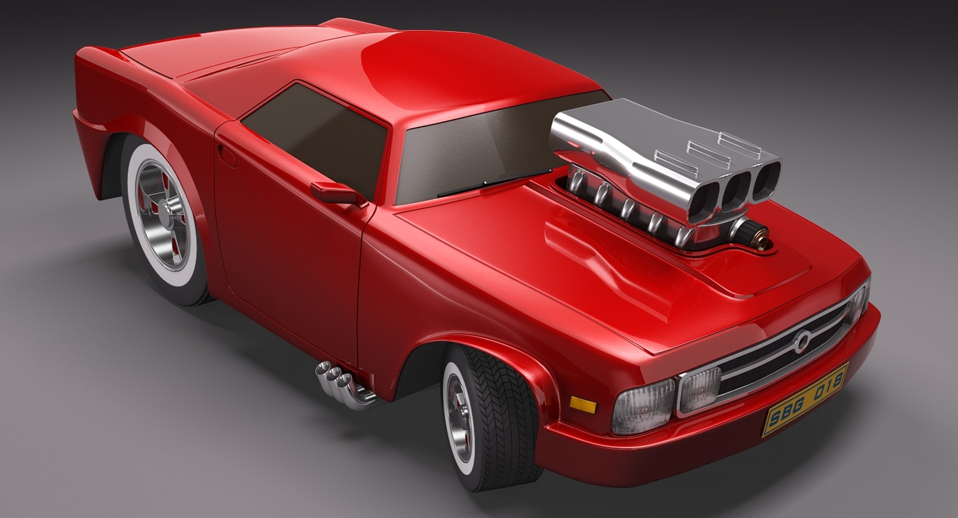Hot Rod 3D Model - TurboSquid 1277967