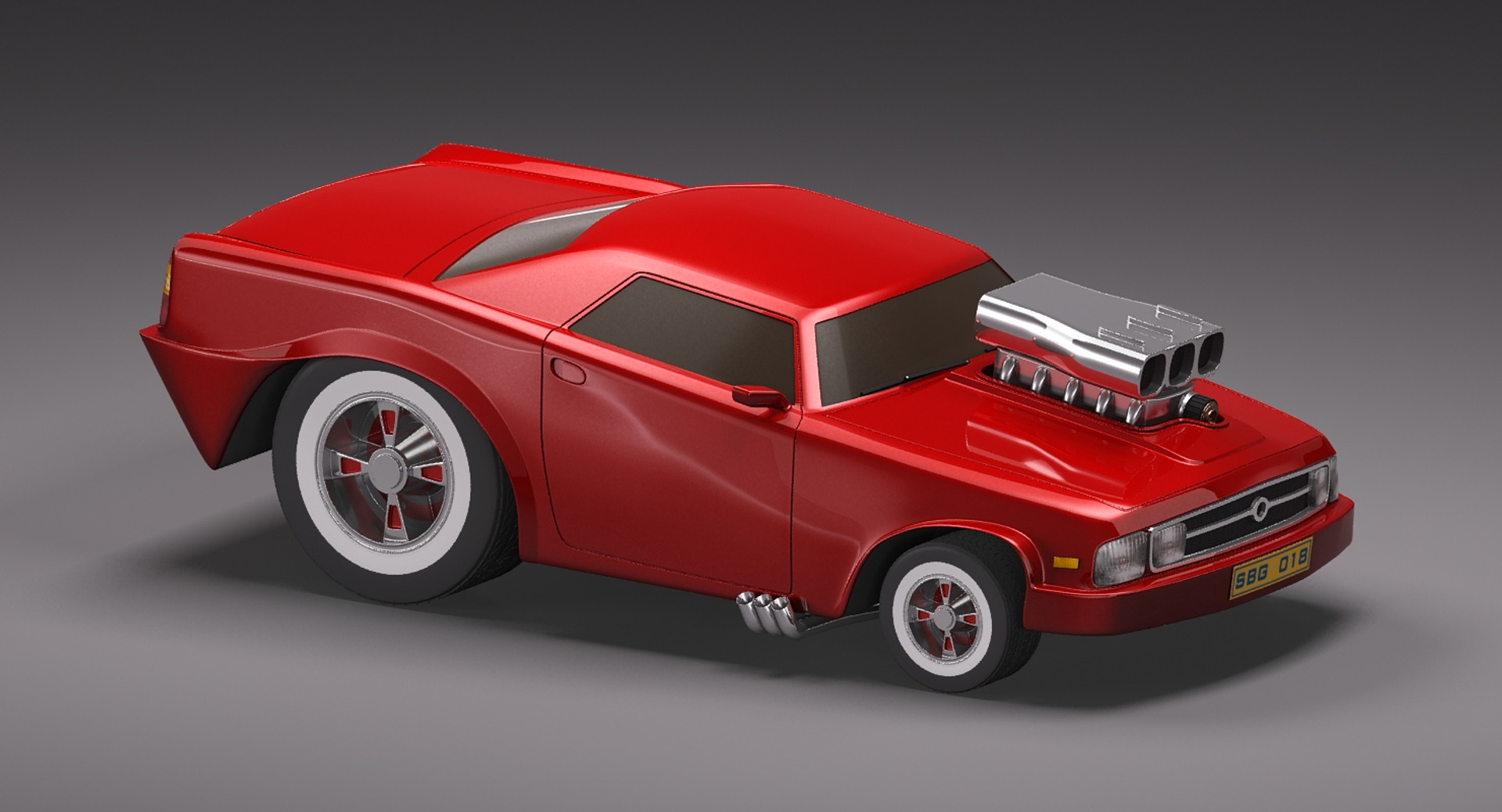 Hot Rod 3D Model - TurboSquid 1277967