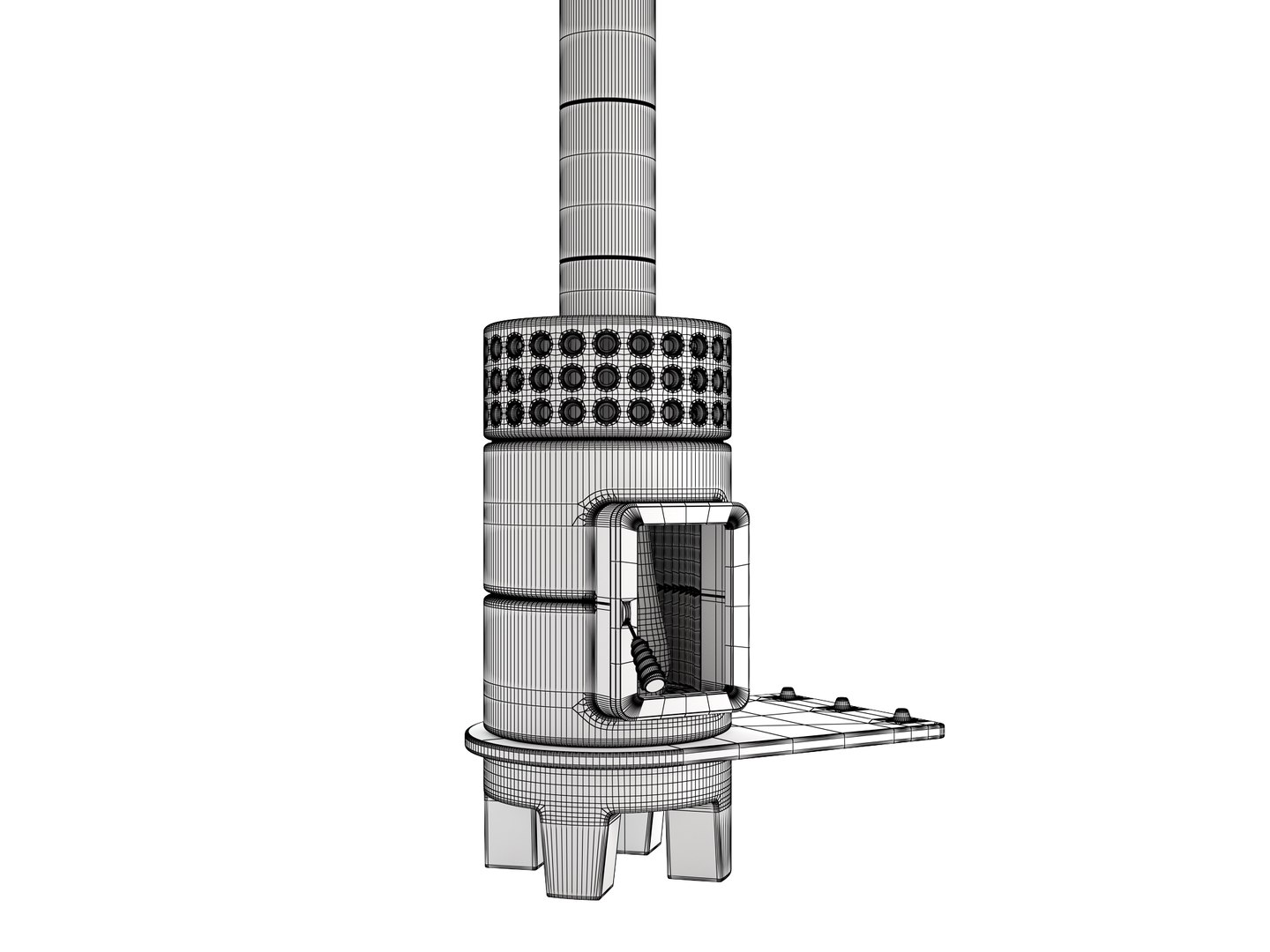 3D Round Stack Side By La Castellamonte Model - TurboSquid 1715083
