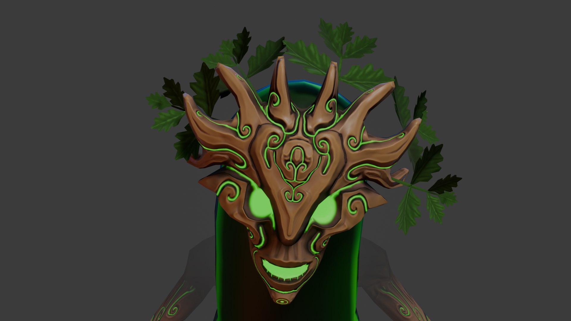 Low Poly Rigged Model - A Wraith In The Woods 3D Model - TurboSquid 2430416