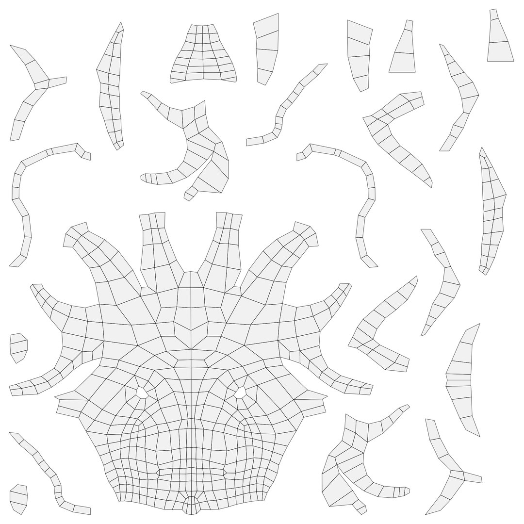 Low Poly Rigged Model - A Wraith In The Woods 3D Model - TurboSquid 2430416