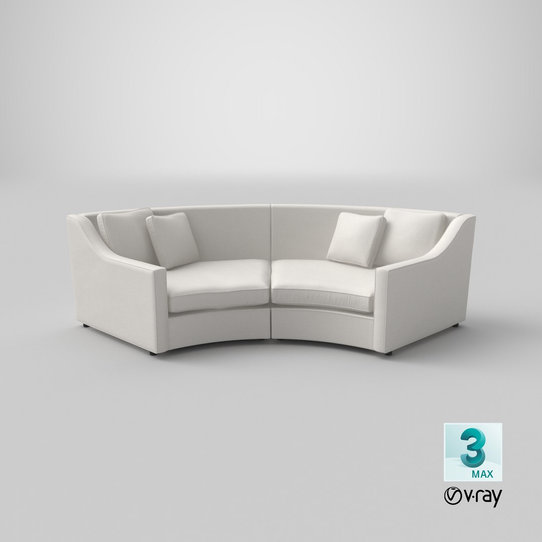 Transitional--corner-sofa 3D Model - TurboSquid 1270408