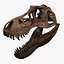 3d tyrannosaurus rex skeleton t-rex model
