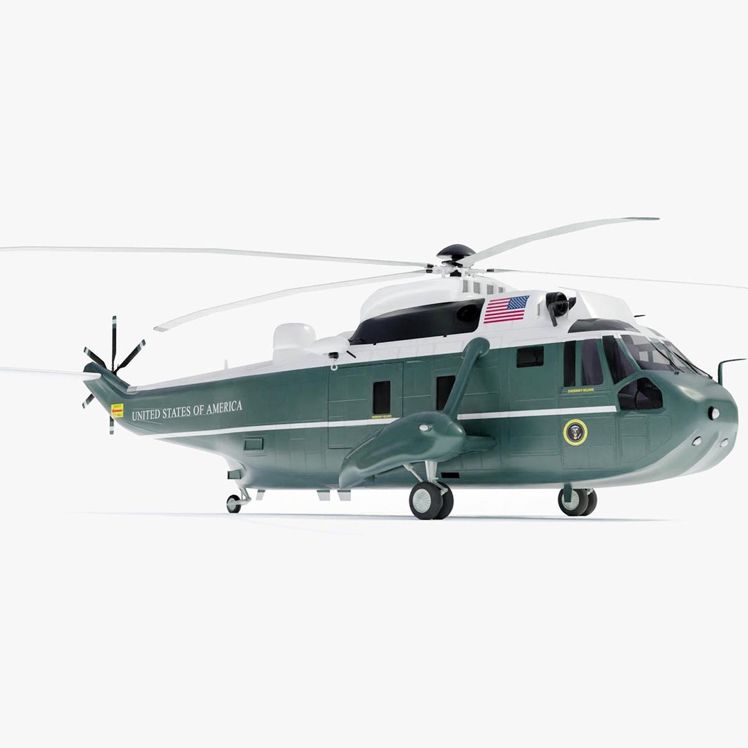3D Model Marine One VH-3D - TurboSquid 2026530