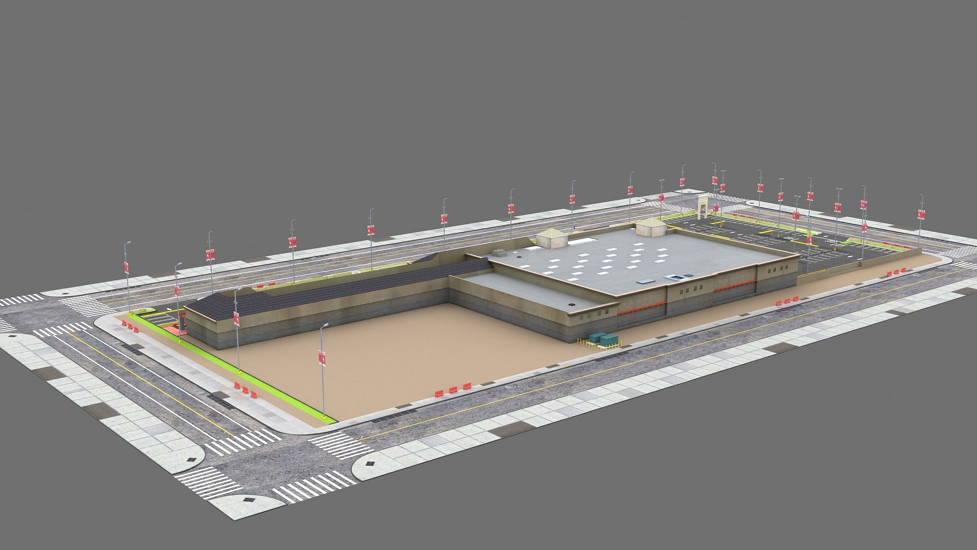 Retail Store 3D model - TurboSquid 1715833