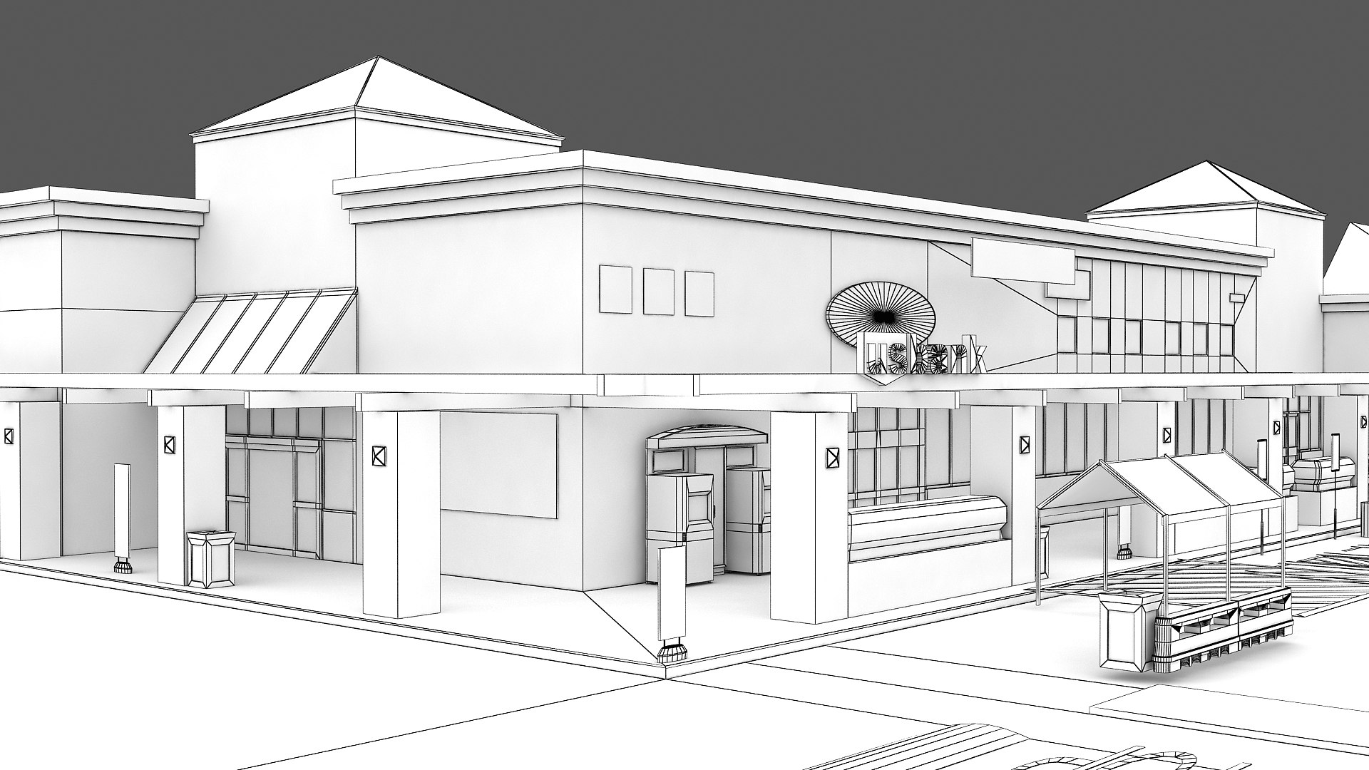 Retail Store 3D model - TurboSquid 1715833