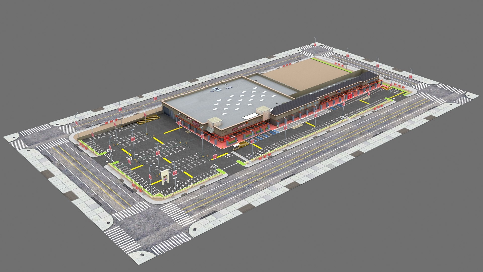 Retail Store 3D model - TurboSquid 1715833