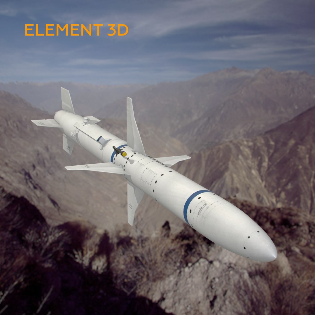 3D model missile agm-88 harm | 1148725 | TurboSquid