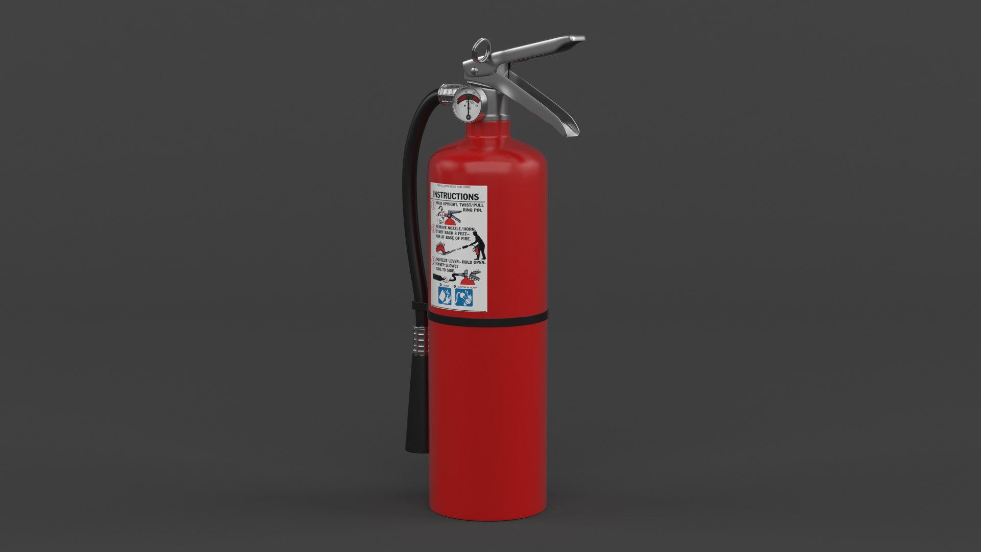 Fire Extinguisher 3D Model - TurboSquid 2197090