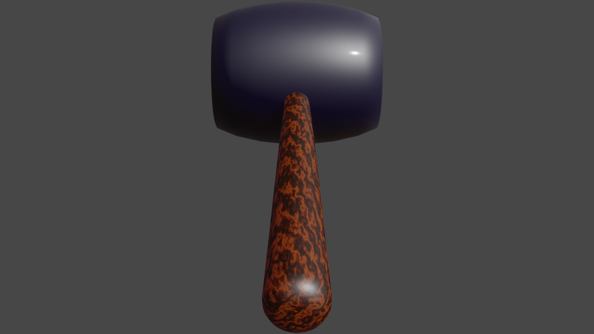 Low Poly Cartoonish Steel Hammer model - TurboSquid 2136894