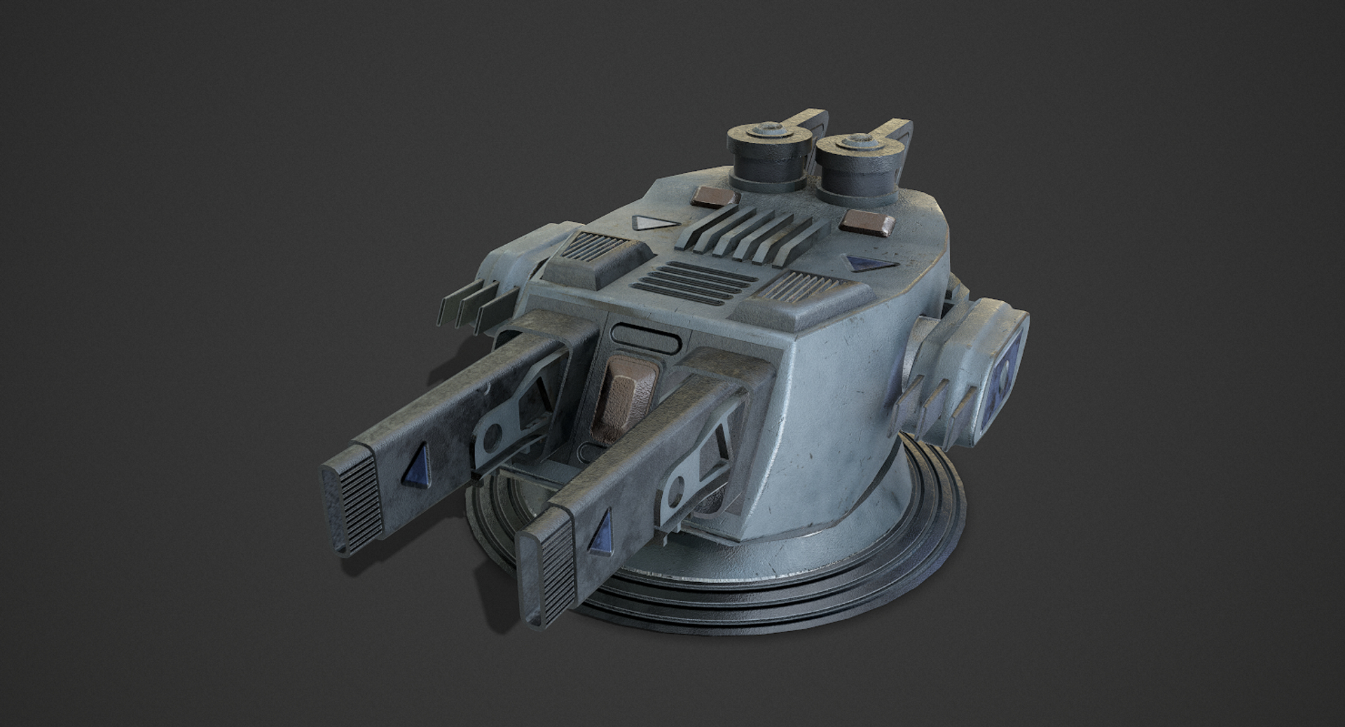 Heavy Plasma Cannon 2 3D Model - TurboSquid 1406577