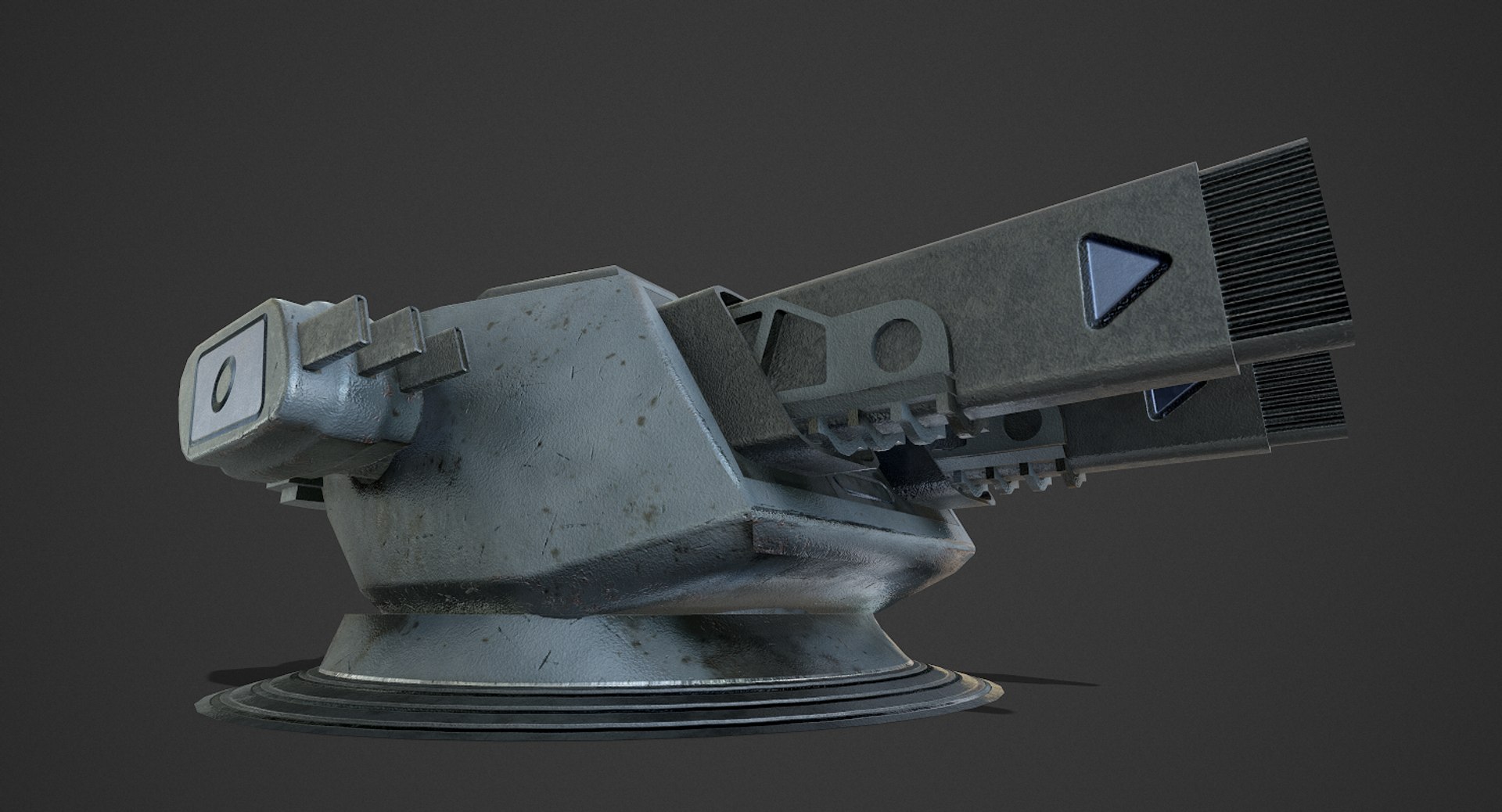Heavy Plasma Cannon 2 3D Model - TurboSquid 1406577
