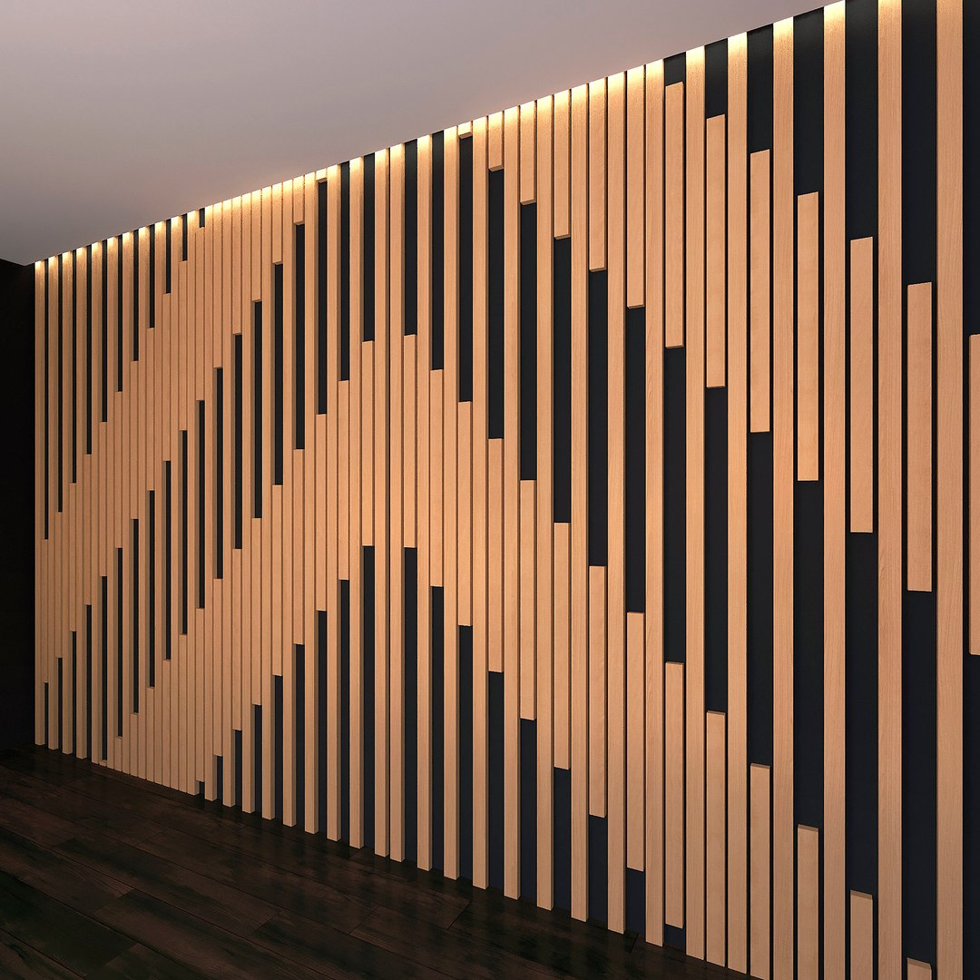 3D Model Wall Panel Set 20 - TurboSquid 1377353