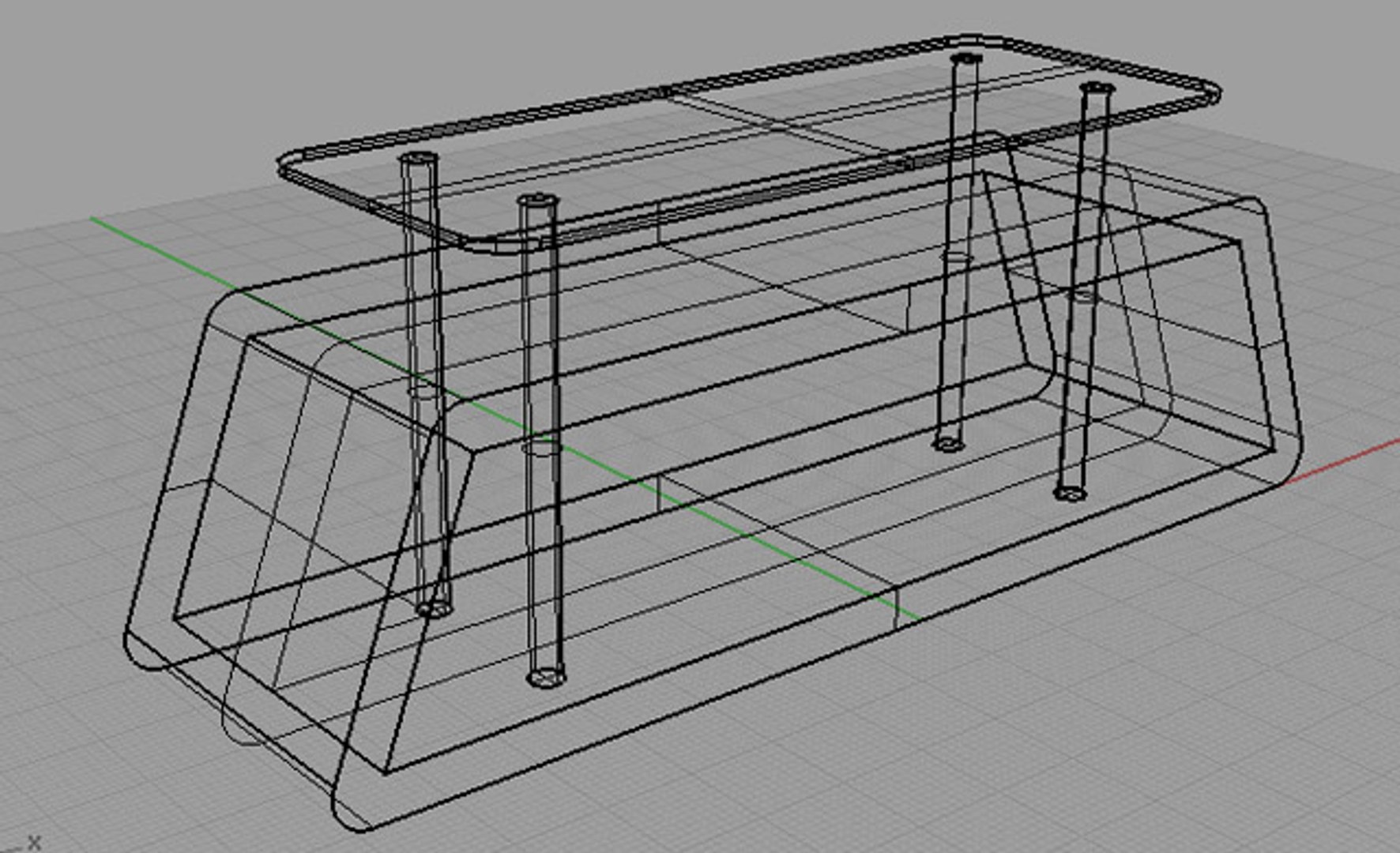 minimalist design tv stand 3d 3ds