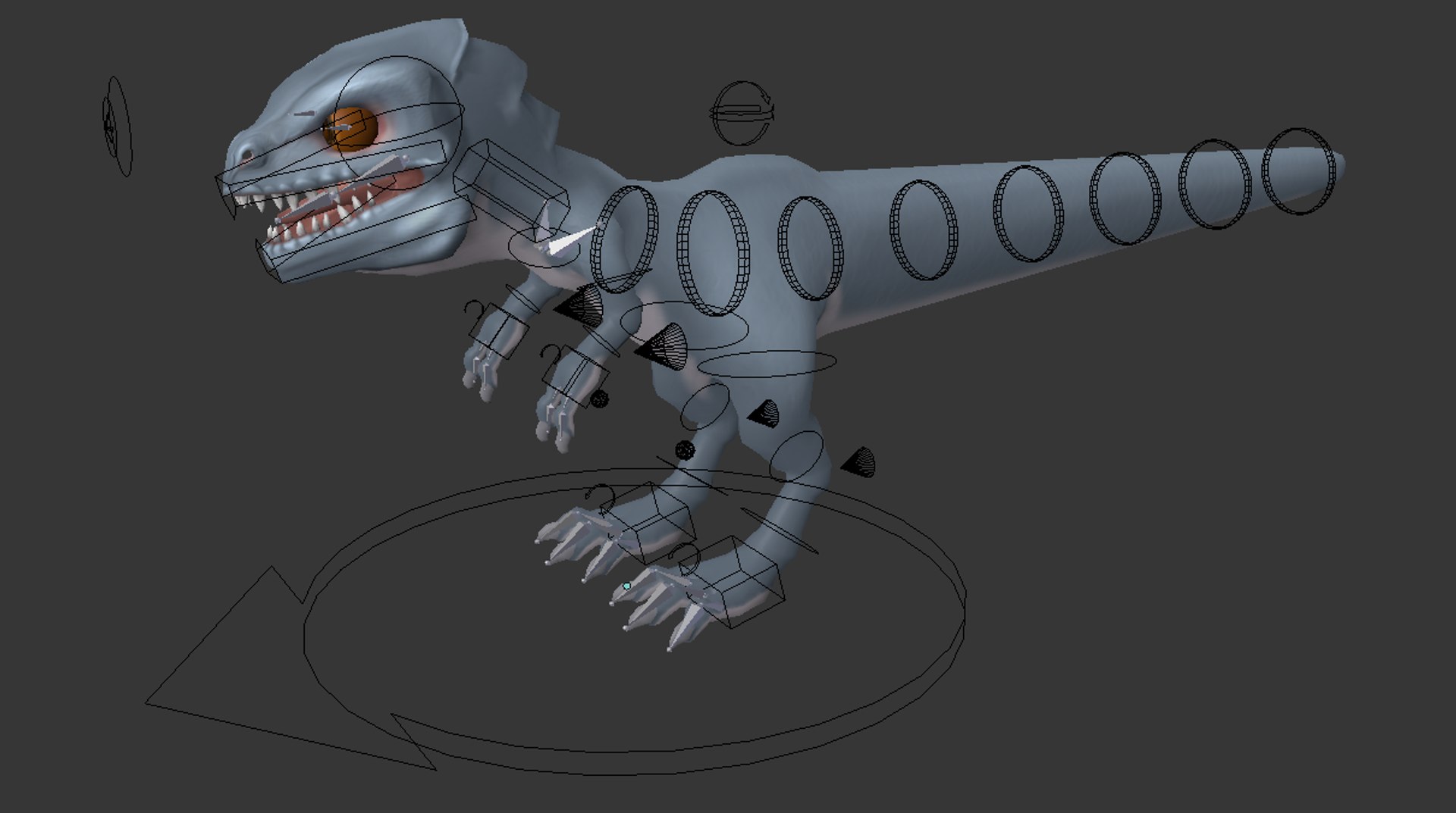 Enemy Character 3d Model