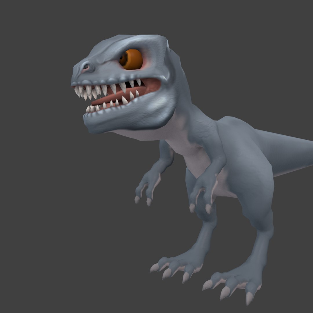 Enemy Character 3d Model