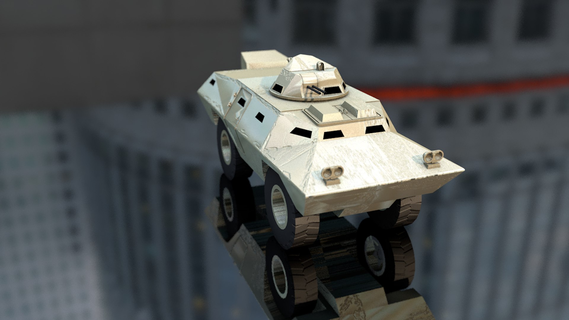 V100 Armored Patrol Car 3D - TurboSquid 1461643