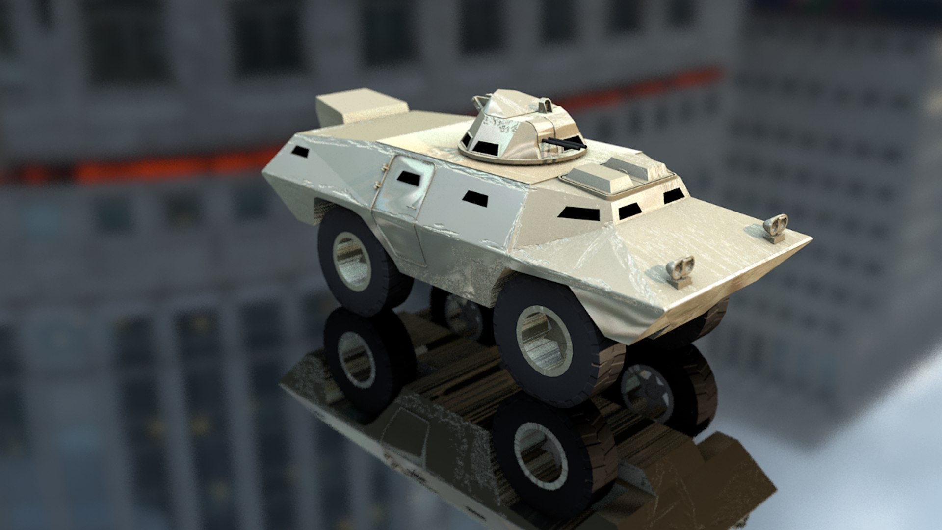 V100 Armored Patrol Car 3D - TurboSquid 1461643