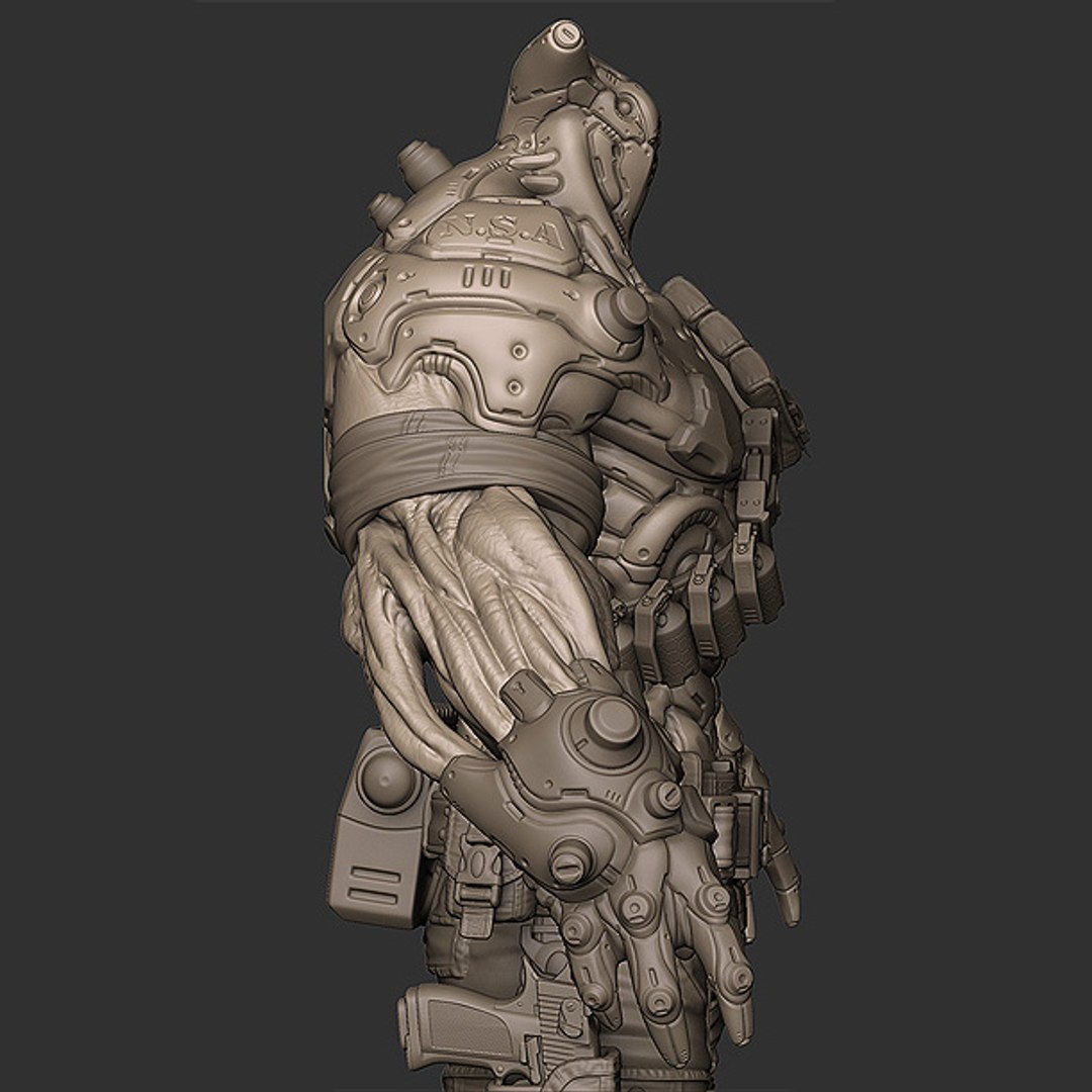 3d Military Character