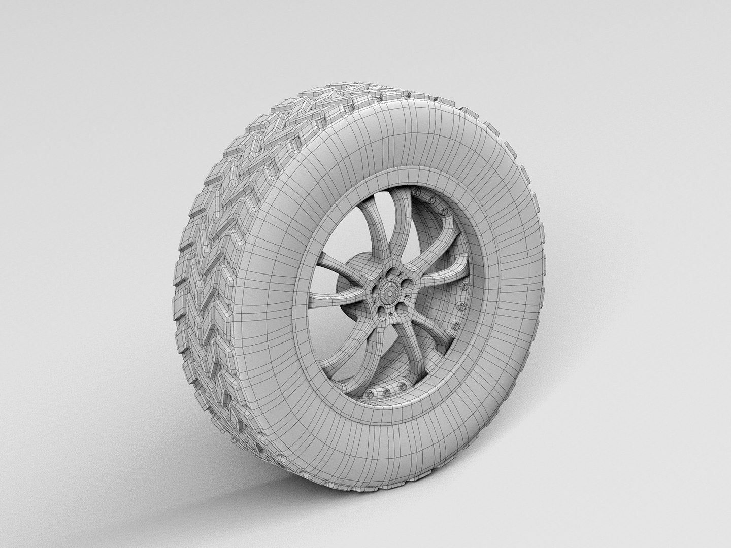 Tire Disk 3D Model - TurboSquid 1442512