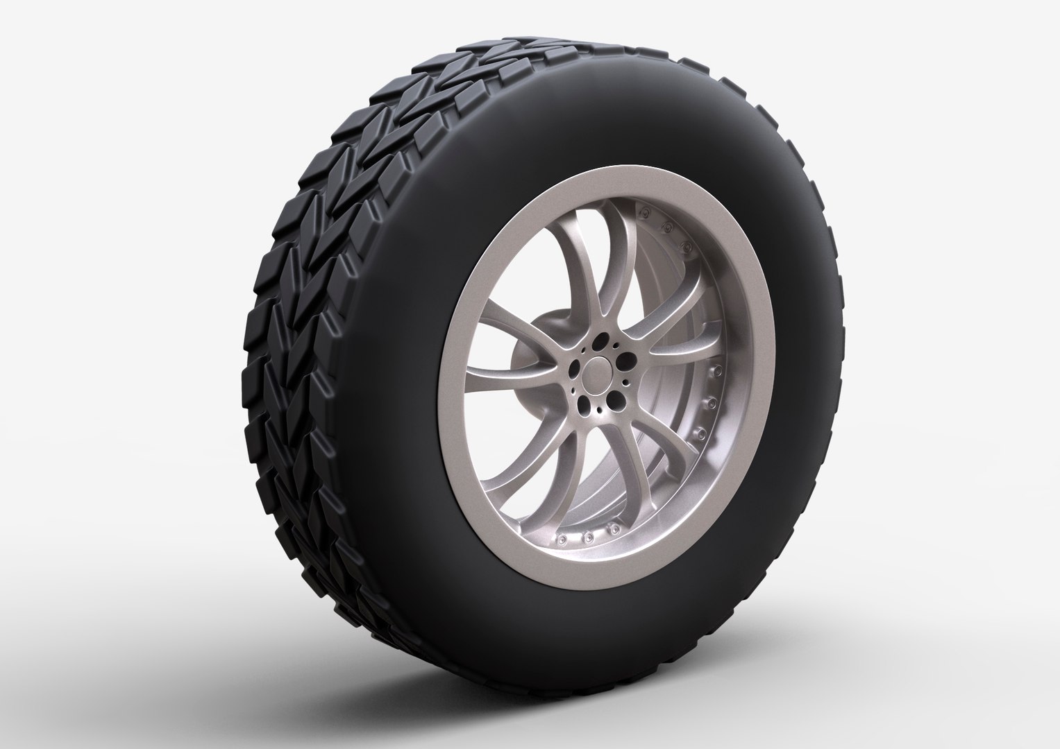 Tire Disk 3D Model - TurboSquid 1442512
