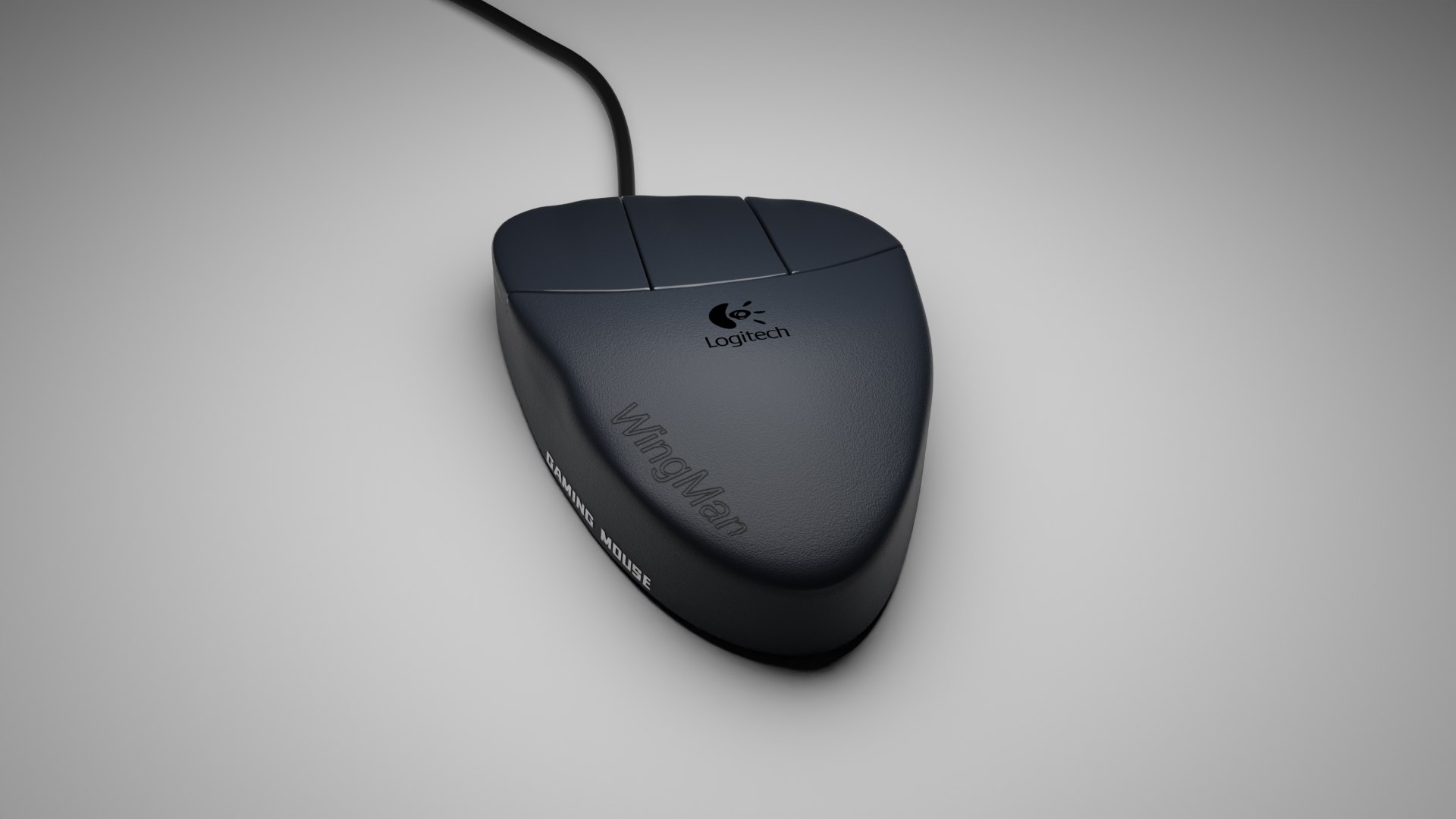3D Model Logitech Wingman Mouse Computer - TurboSquid 1785800