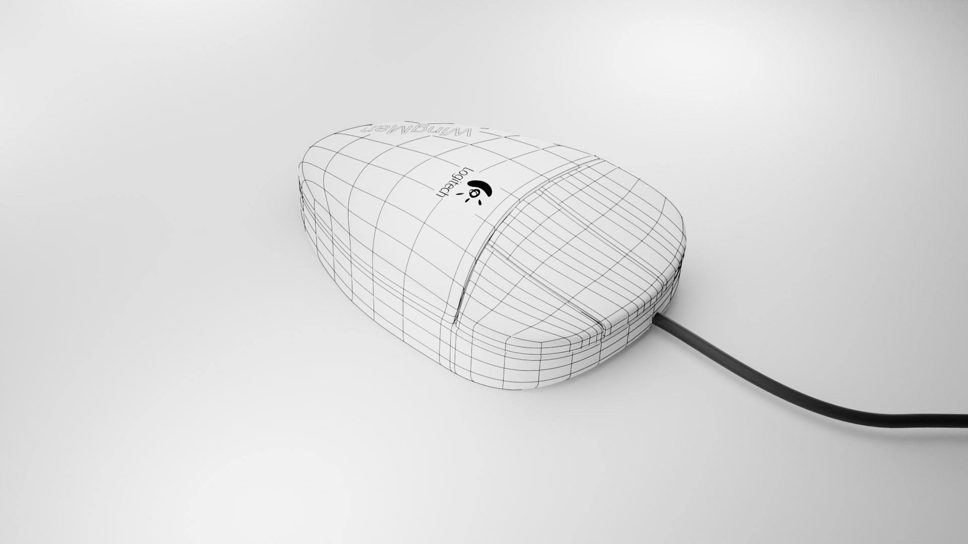 3D Model Logitech Wingman Mouse Computer - TurboSquid 1785800