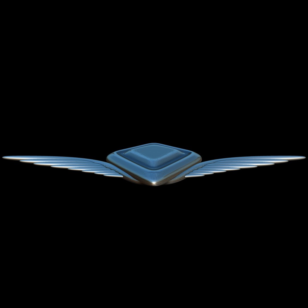 3d Wings Crest