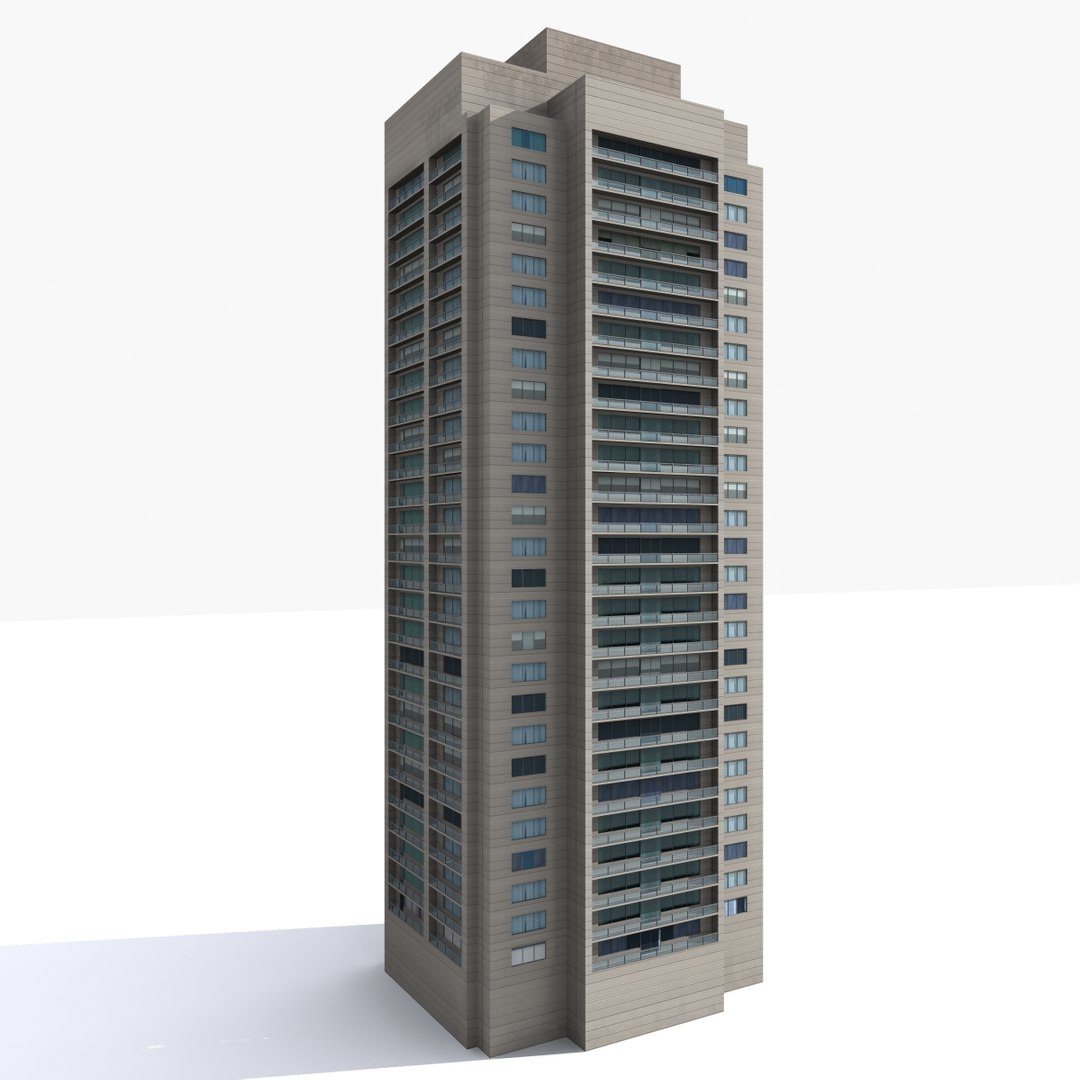 Skyscraper Building 3d Max