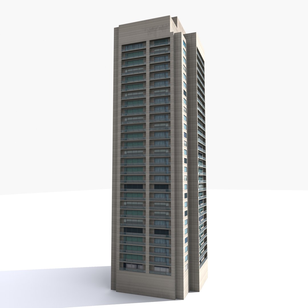 Skyscraper Building 3d Max