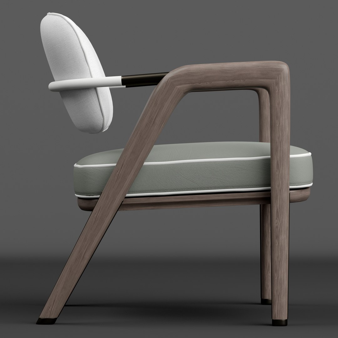 Giorgetti Elsa chair 3D model - TurboSquid 1780090