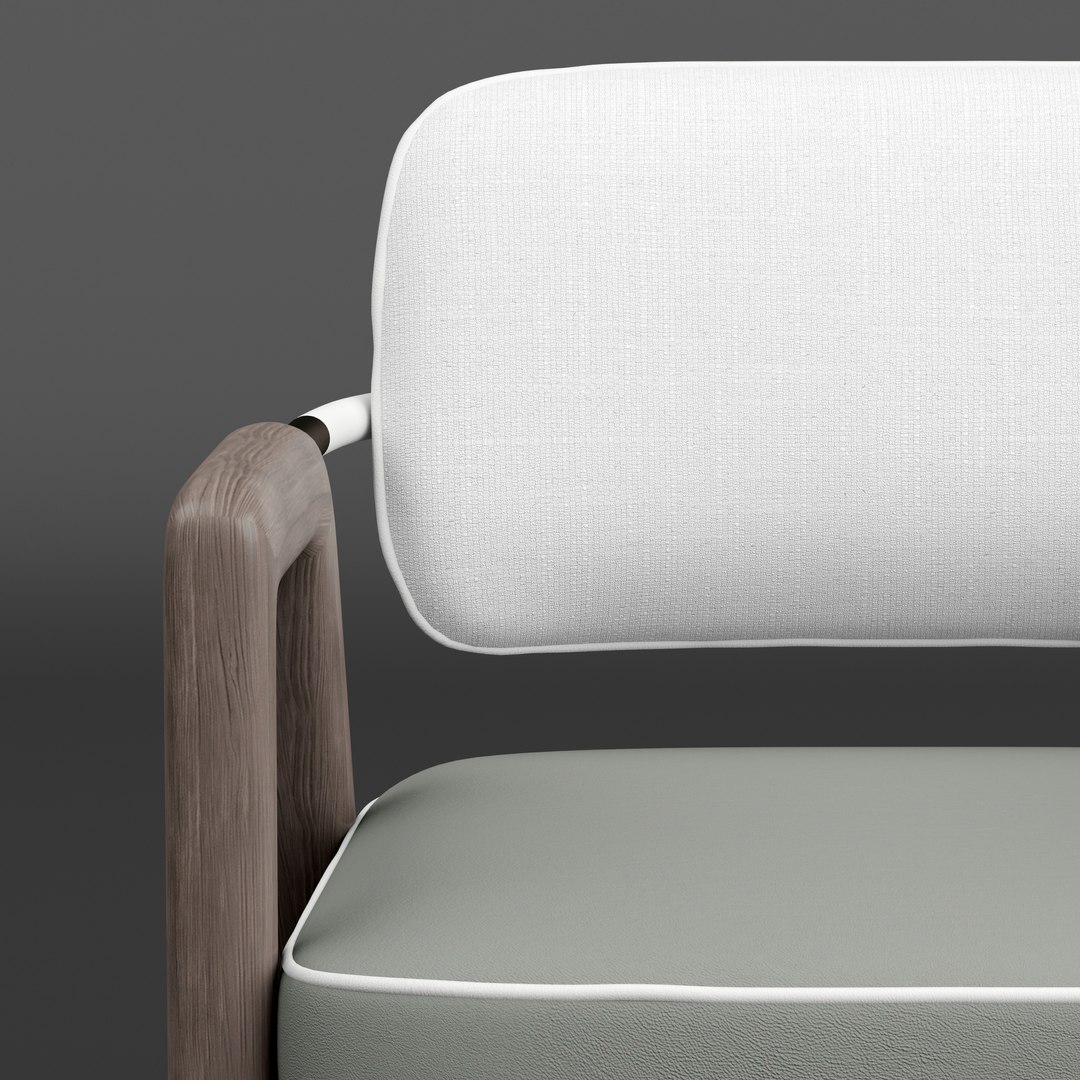 Giorgetti Elsa chair 3D model - TurboSquid 1780090