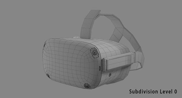 3D oculus quest - TurboSquid 1395484