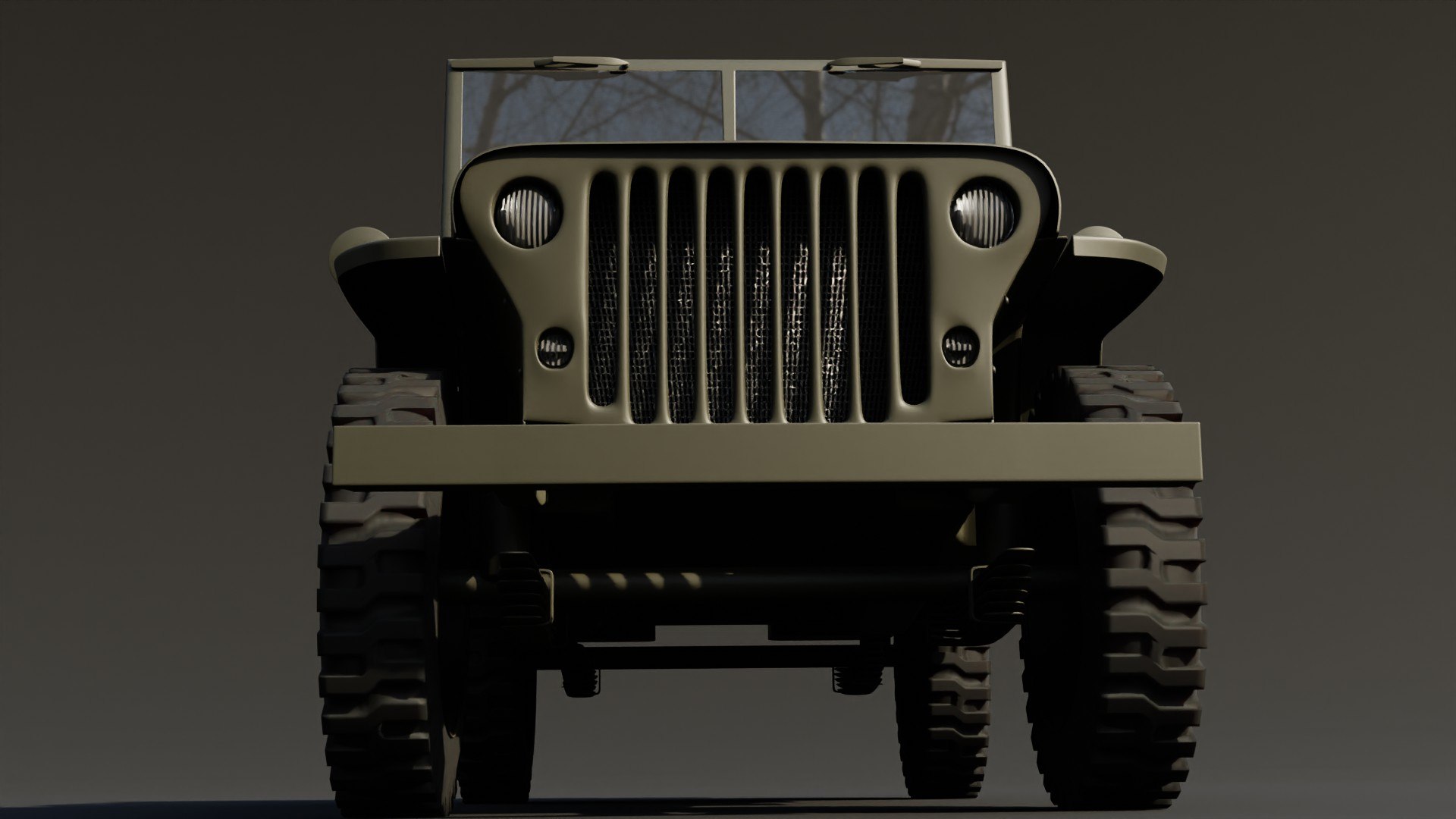 Jeep Willy Modelled 3D - TurboSquid 1627966