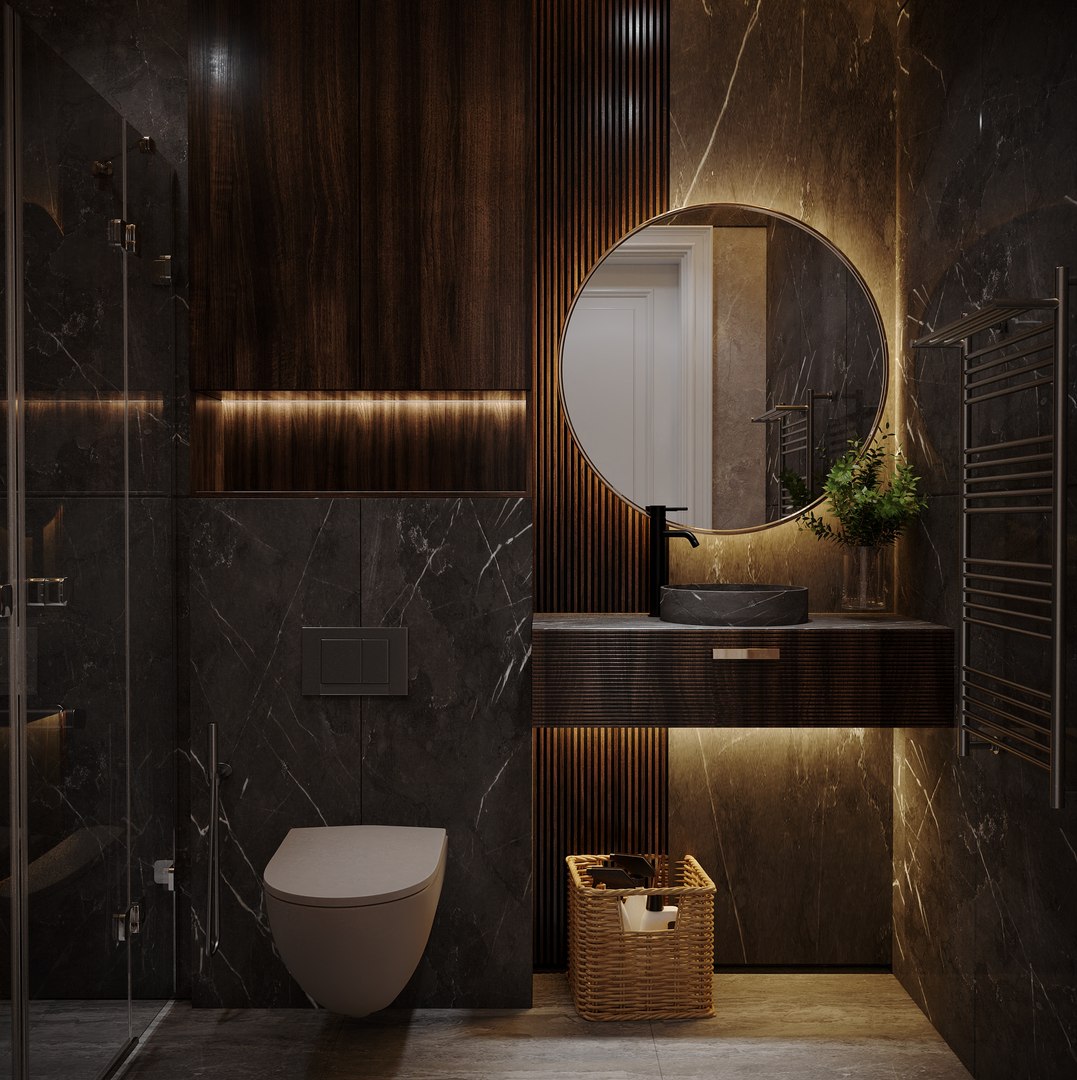 3D Model Bathroom Wc Design - TurboSquid 2298108