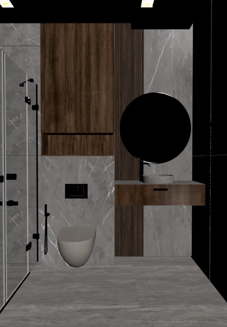 3D Model Bathroom Wc Design - TurboSquid 2298108