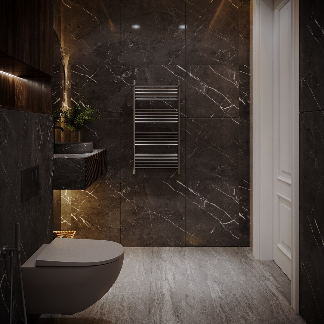 3D Model Bathroom Wc Design - TurboSquid 2298108