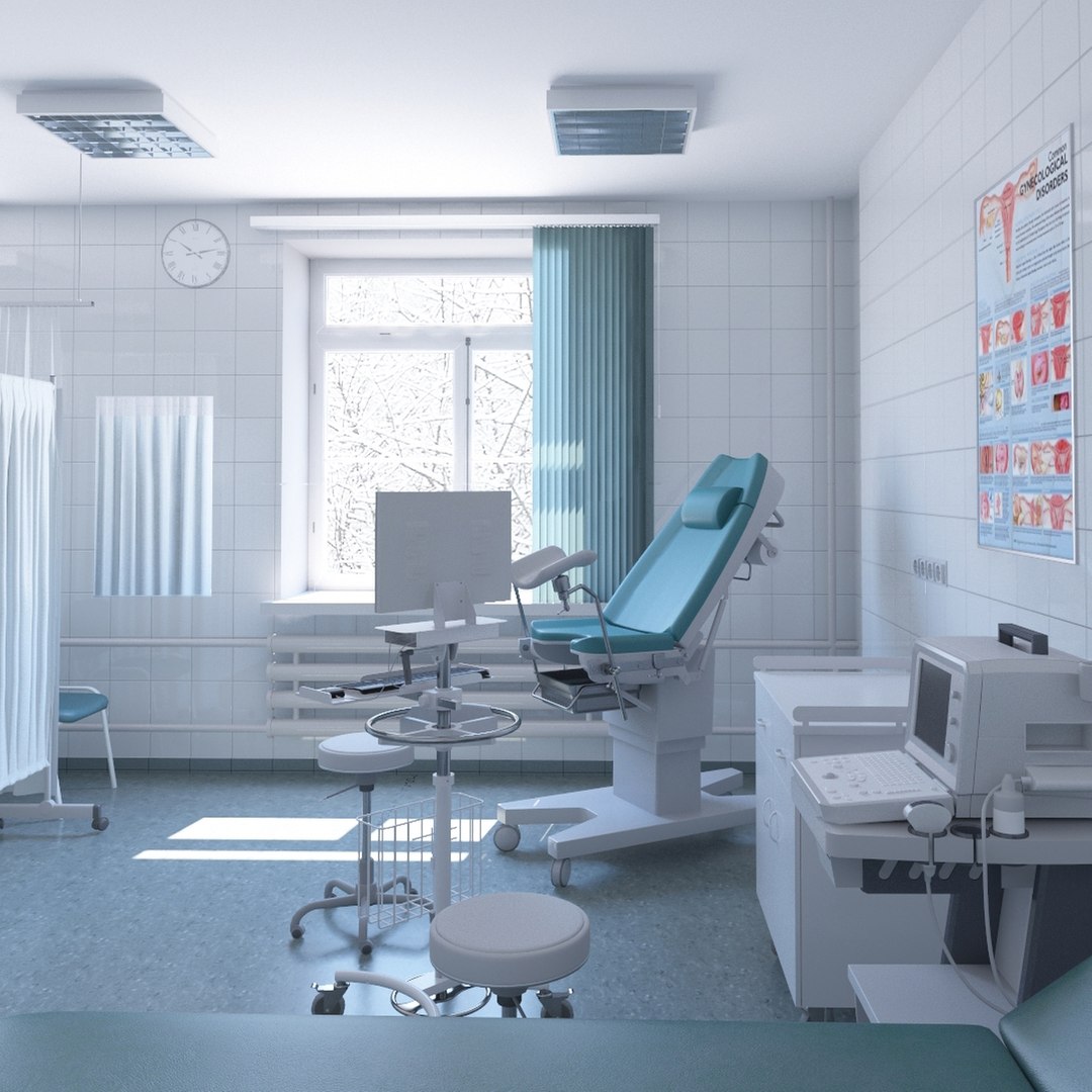 3D Gynecology Examination Room 1 - TurboSquid 2013122