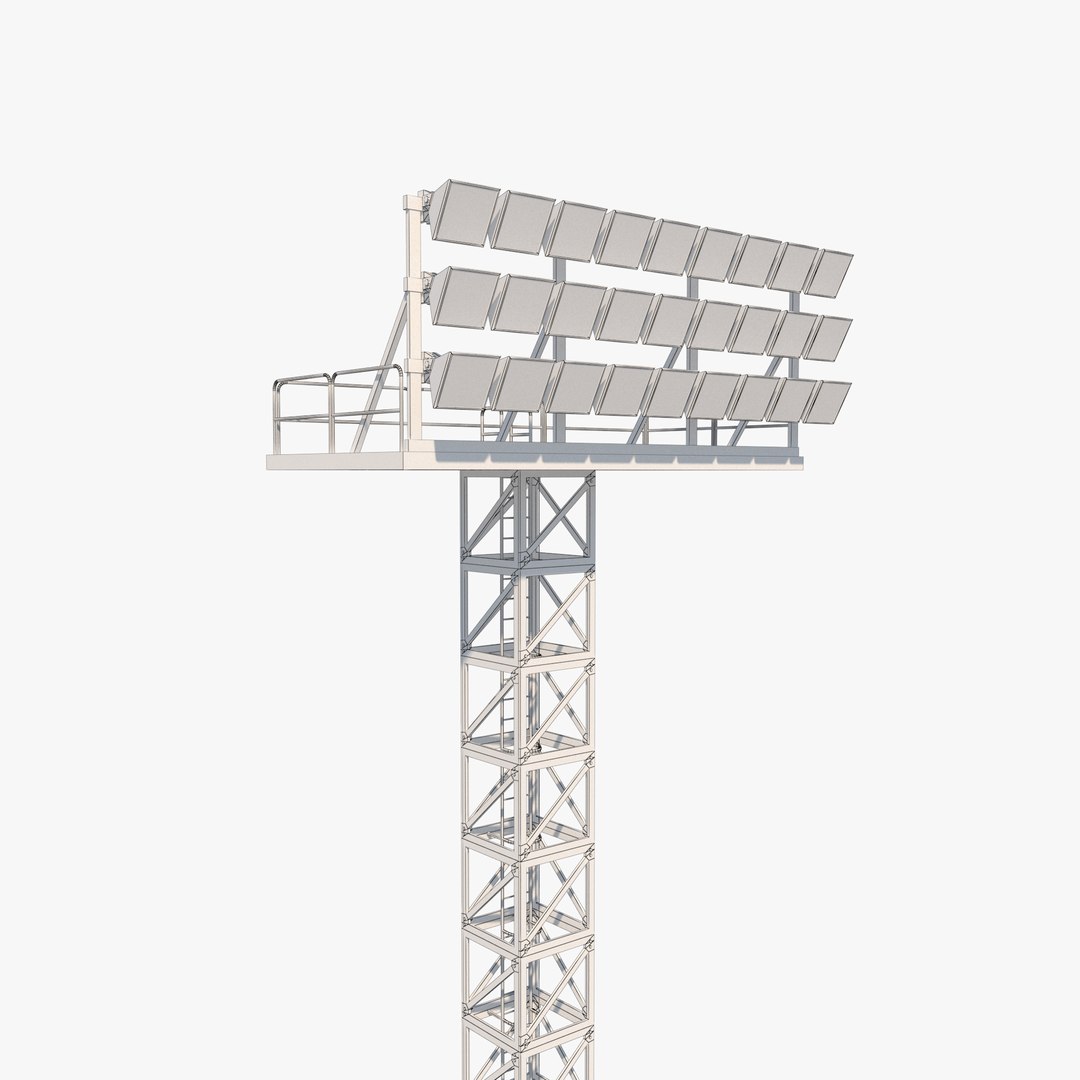 Lighting Tower 3D Model - TurboSquid 1538163