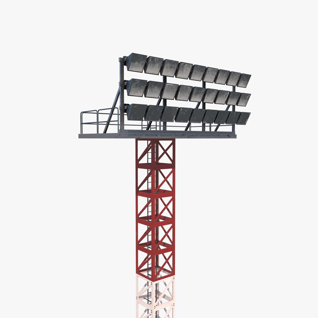 Lighting Tower 3D Model - TurboSquid 1538163