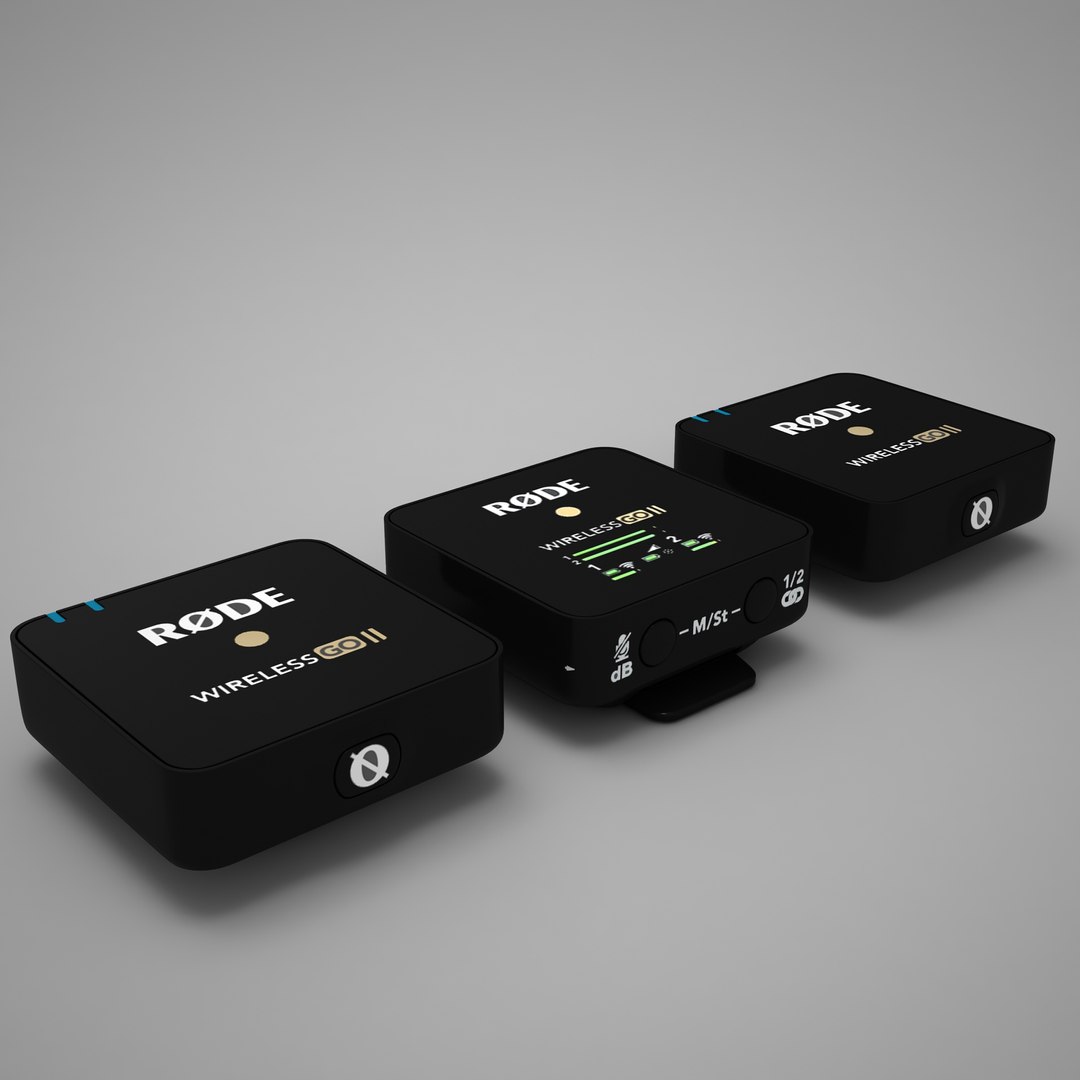 3D Model RODE Wireless II HD - TurboSquid 2345171