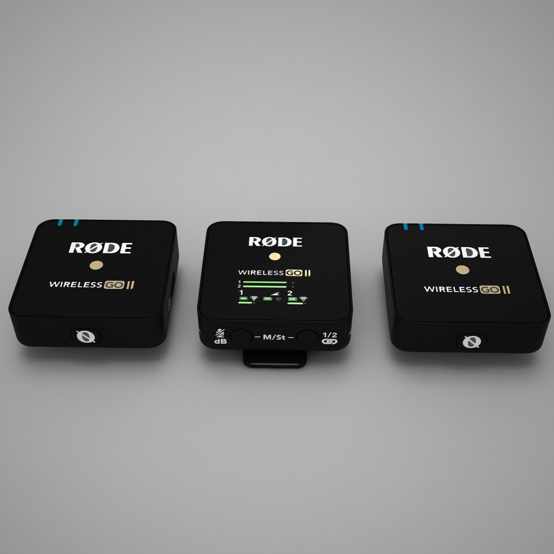 3D Model RODE Wireless II HD - TurboSquid 2345171