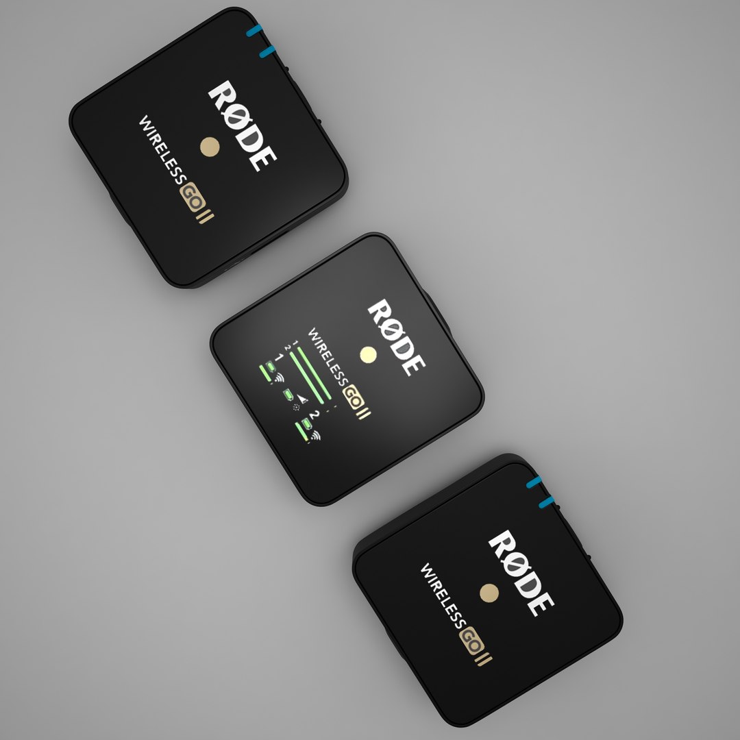 3D Model RODE Wireless II HD - TurboSquid 2345171
