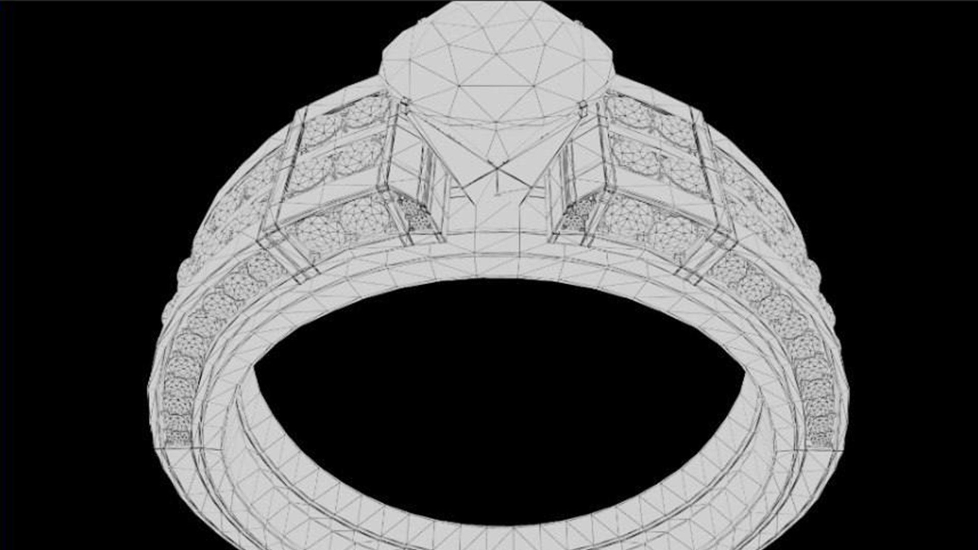 3D Golden ring model - TurboSquid 2081970
