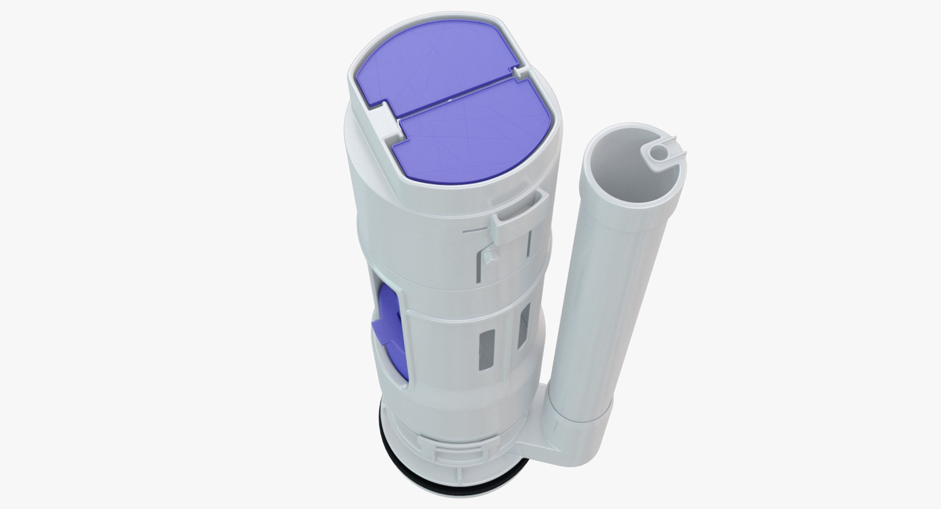 3D Dual Flush Valve - TurboSquid 1404940