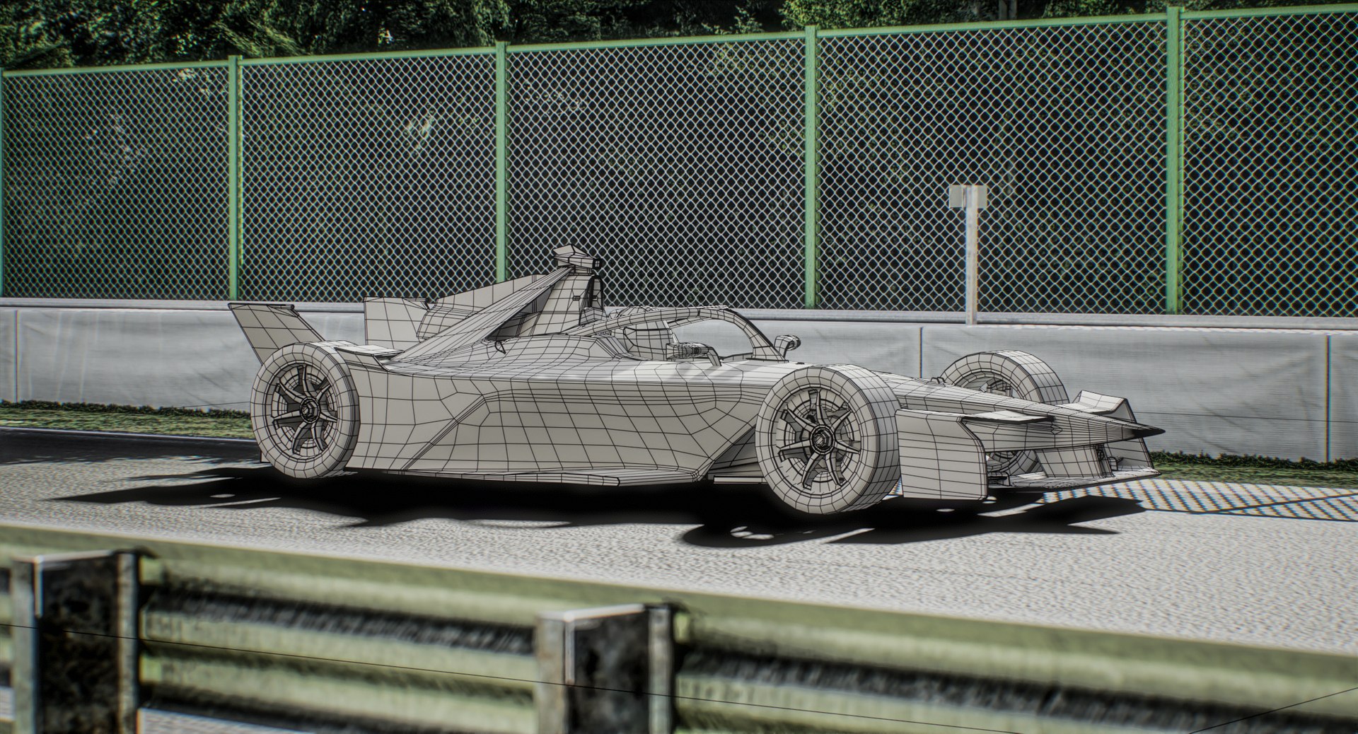 3D Model GEN3 Evo Formula E Season 2025 Race Car - TurboSquid 2242169