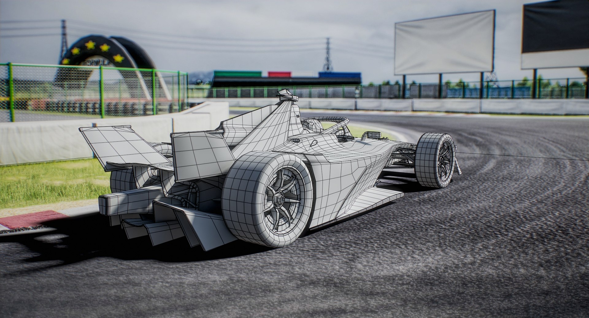 3D Model GEN3 Evo Formula E Season 2025 Race Car - TurboSquid 2242169